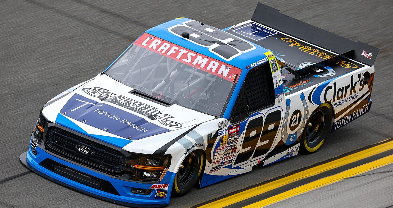 Ben Rhodes wins Truck Series pole for opening race at Daytona - NASCAR
