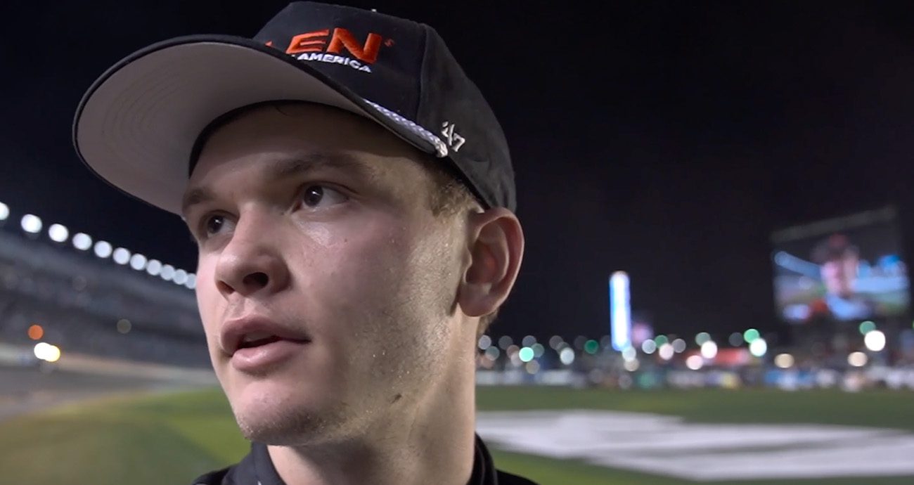 Jesse Love 'at a loss for words' after winning season-opening race ...