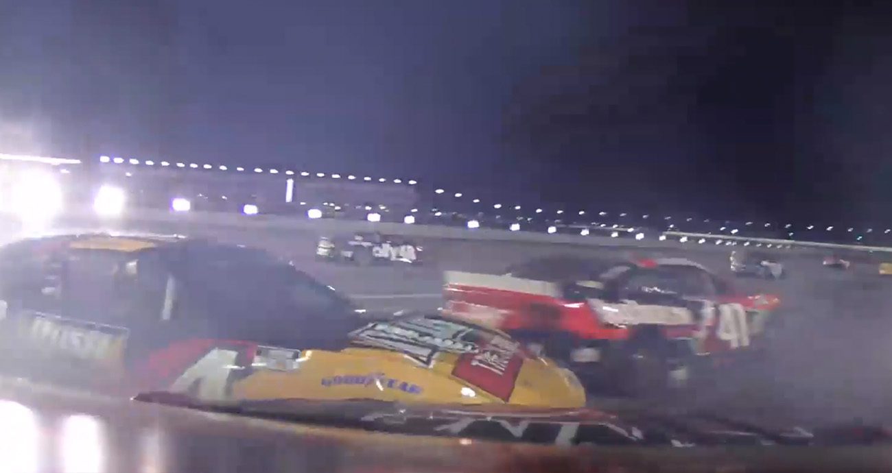 In-car camera: Logano turns Stenhouse late in Daytona 500 - Official ...