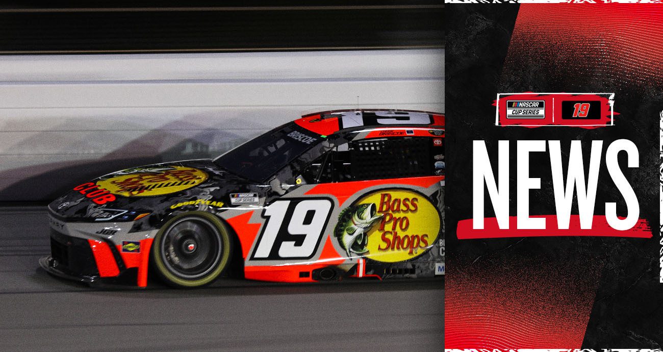 No. 19 JGR team levied L2-level penalty after Daytona - NASCAR