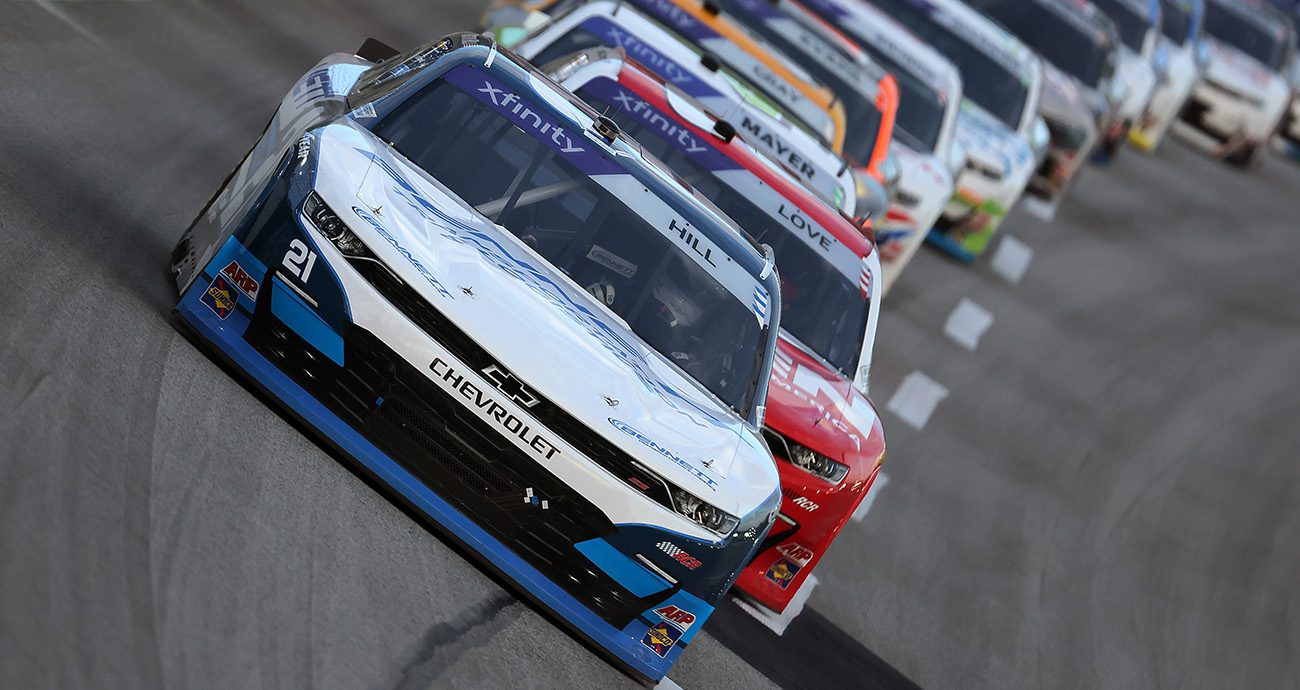 Hill at the helm: Austin Hill takes Stage 1 victory - NASCAR