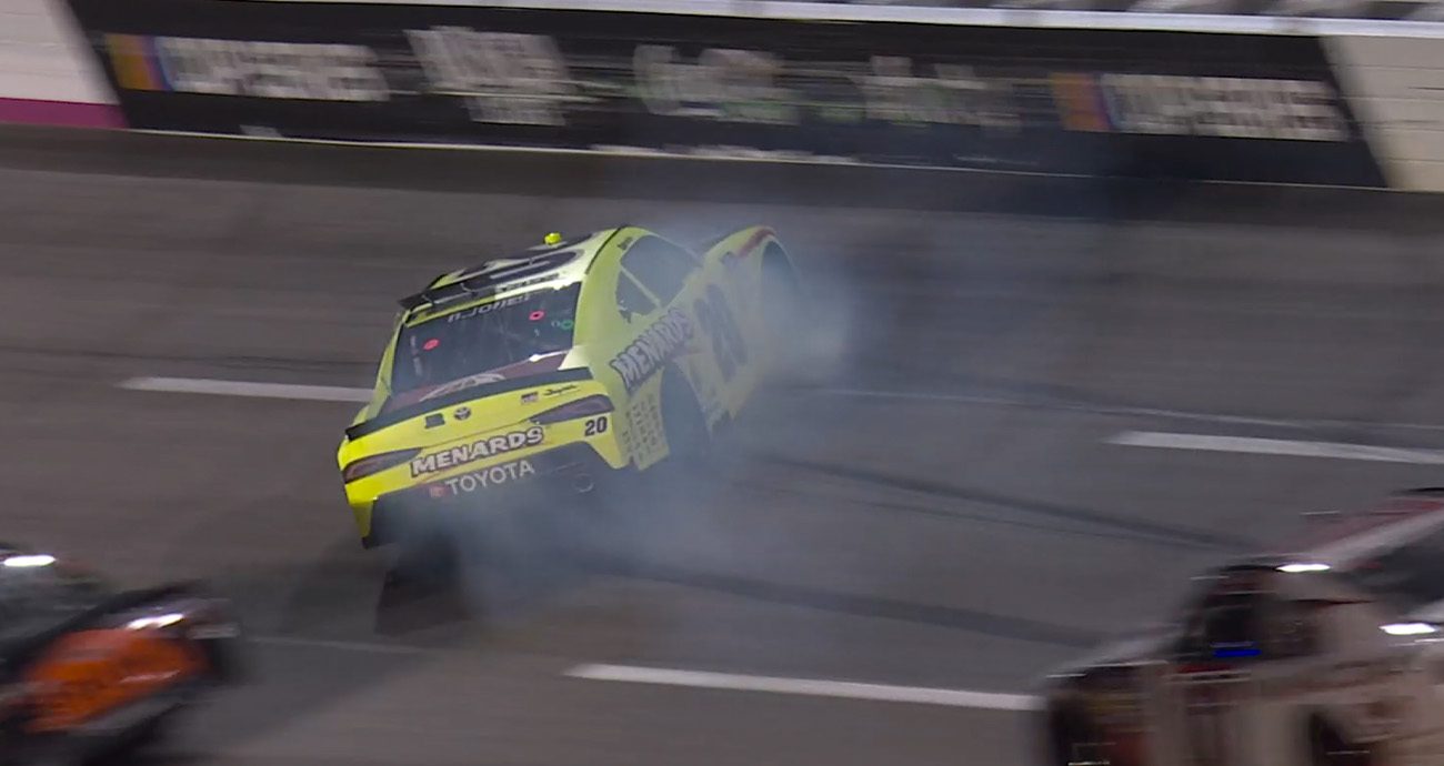 Jones has flat, spins to put Xfinity Series under caution - NASCAR