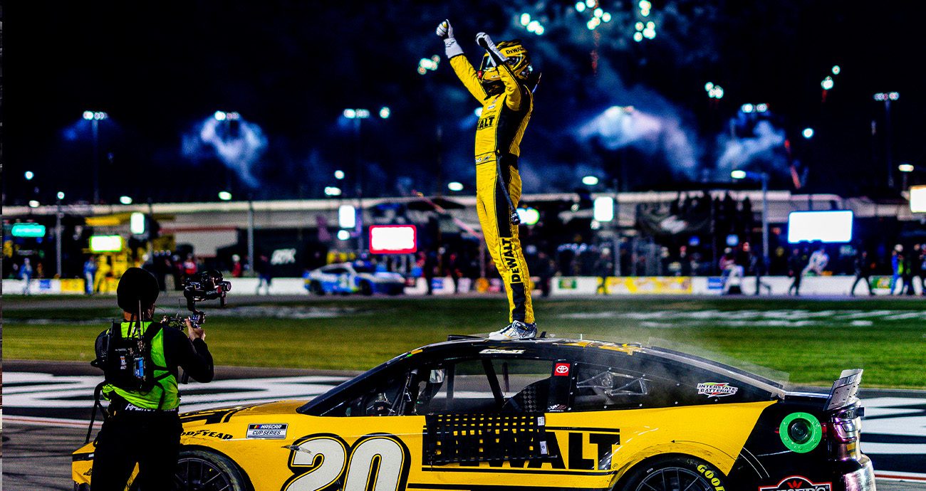 Motivated to win: Bell delivers in overtime at Atlanta - NASCAR