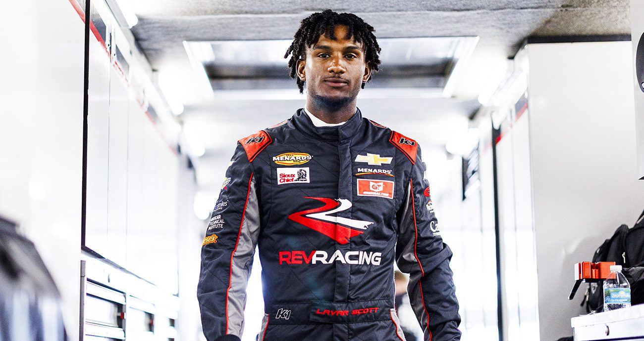 Behind the scenes with Lavar Scott on race day at Daytona