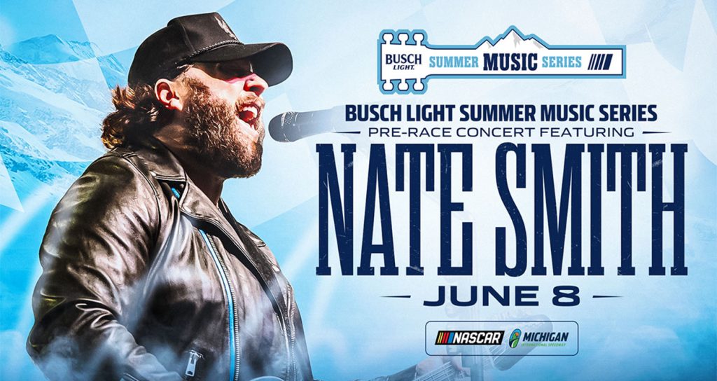Ernest, Nate Smith set for 2025 Summer Music Series | NASCAR