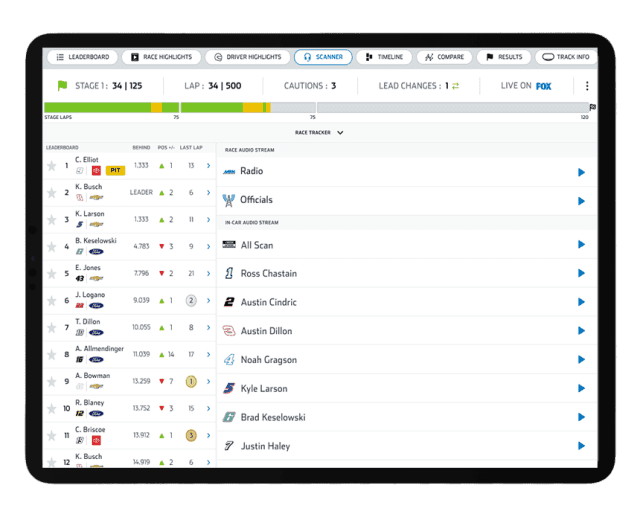 NASCAR Live - Ways To Follow | NASCAR.com