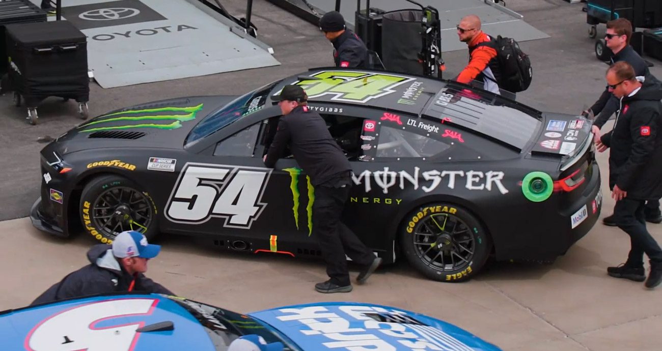 Ty Gibbs, No. 54 team eye turnaround at Las Vegas - NASCAR