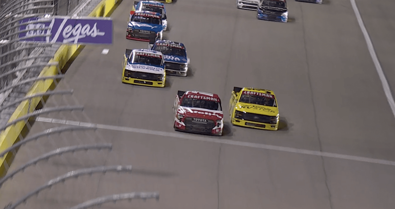 Aggression level builds as battle for lead heats up - NASCAR