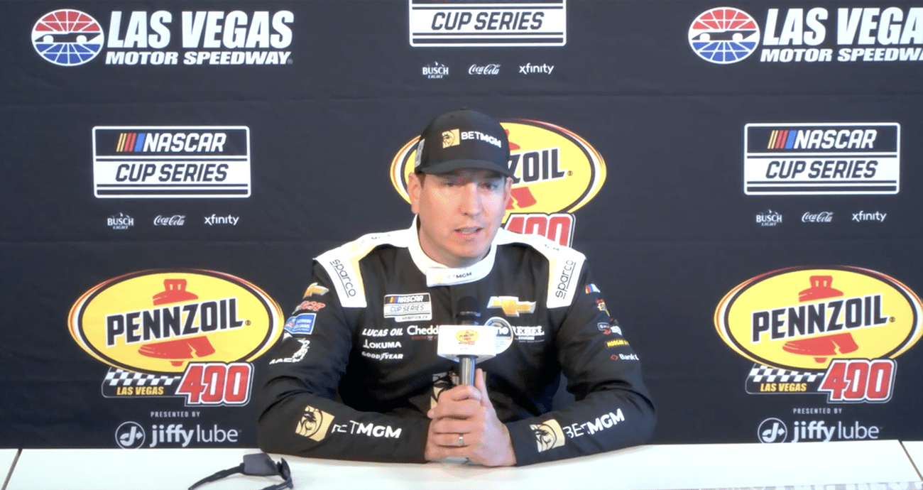 Kyle Busch feels 'optimistic' about his chances at Vegas | NASCAR