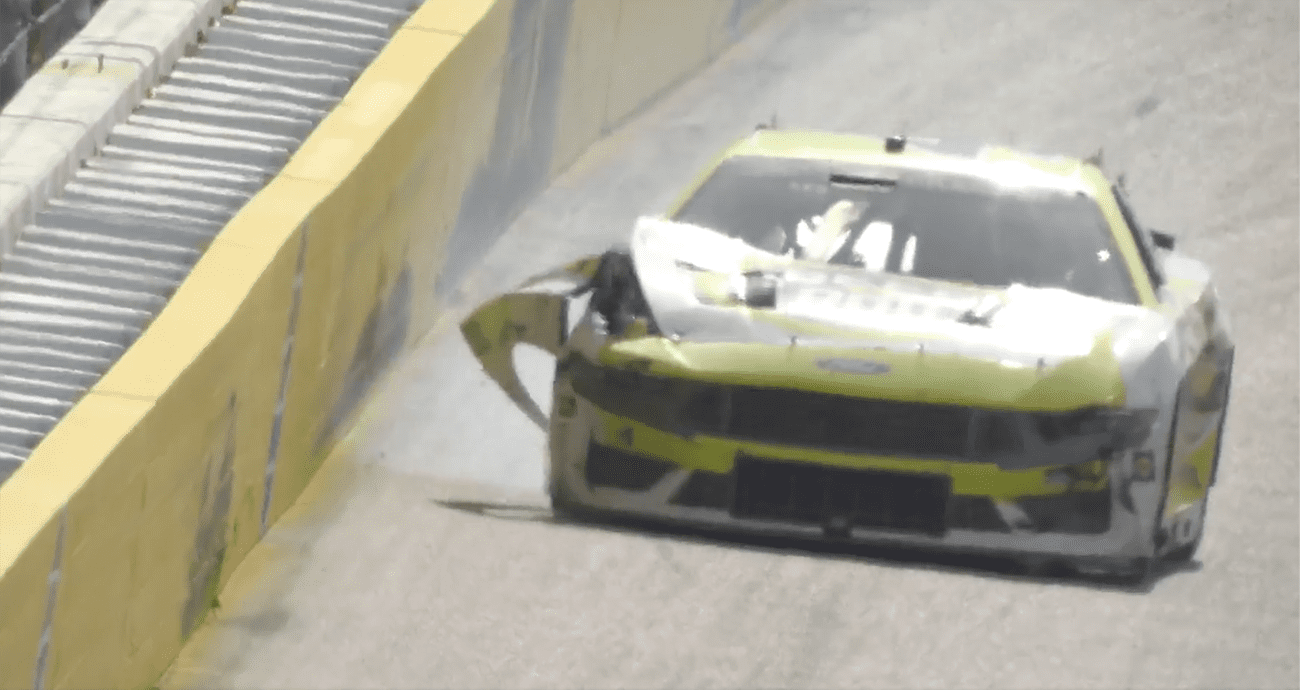Hometown blues: Busch and Gragson each hit the wall - NASCAR