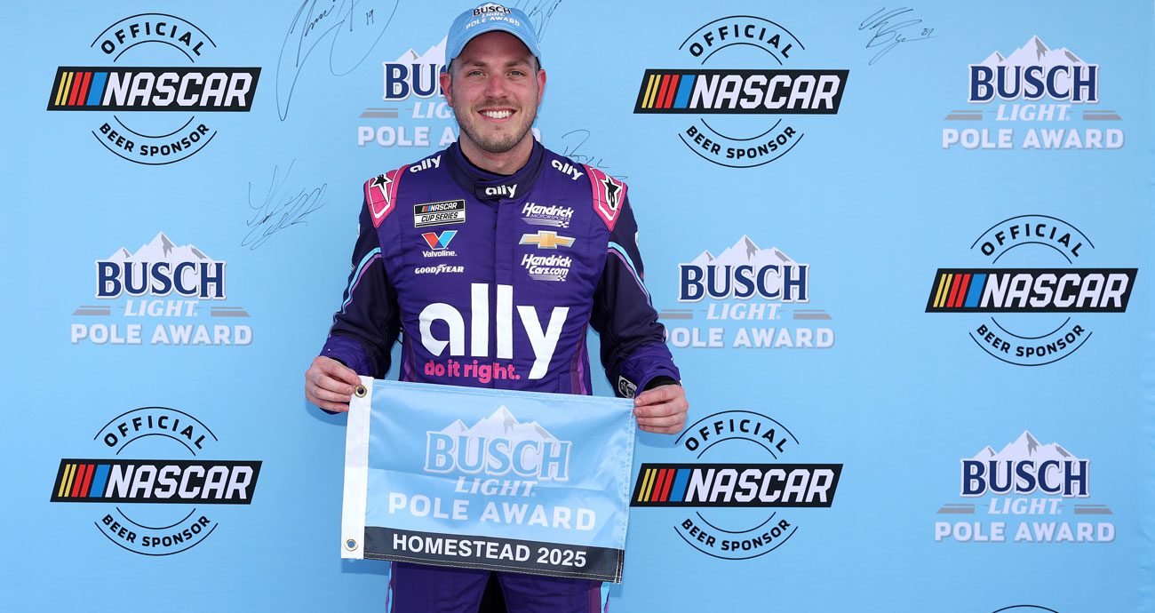 Alex Bowman soars to Busch Light pole at Homestead | NASCAR