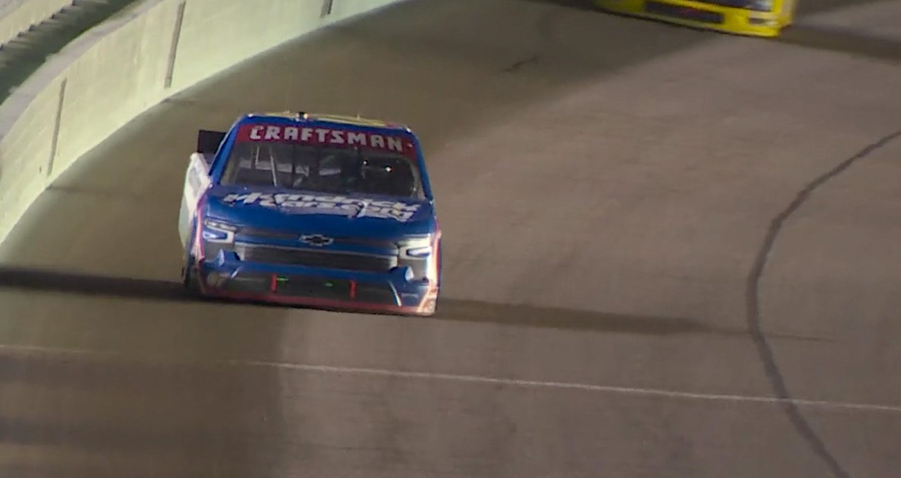 Larson charges late for Truck victory at Homestead - NASCAR