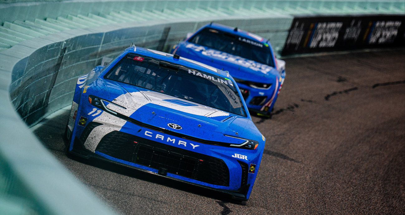 Briscoe, Hamlin lead JGR with Homestead top fives - NASCAR