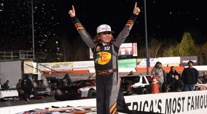 Wyatt Miller, grandson of Dale Earnhardt, wins first Limited Late Model ...