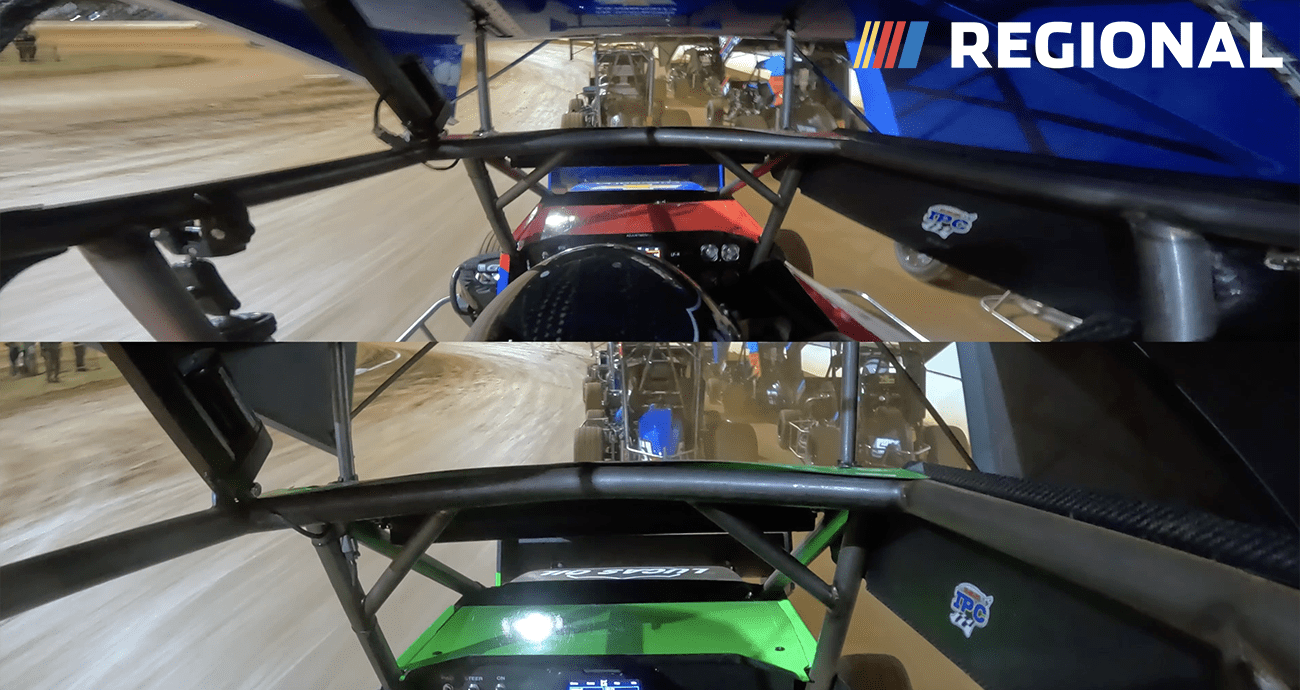 On board: Kyle Busch vs. Brexton Busch at Millbridge Speedway