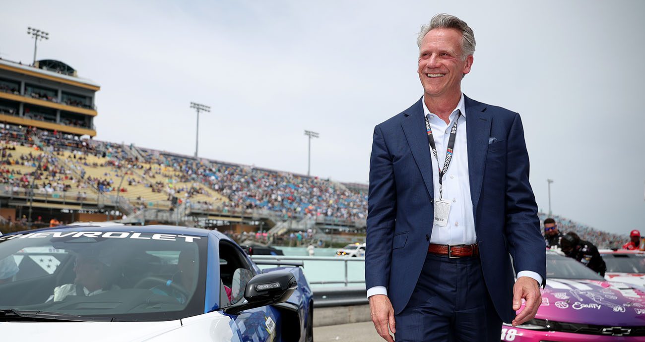 NASCAR Commissioner Steve Phelps joins 'Hauler Talk' - NASCAR