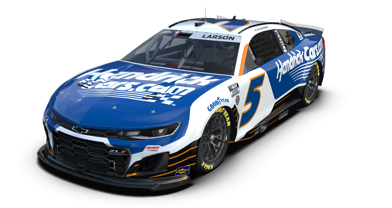 First Look: Larson's Indy 500, Coke 600 double schemes - NASCAR