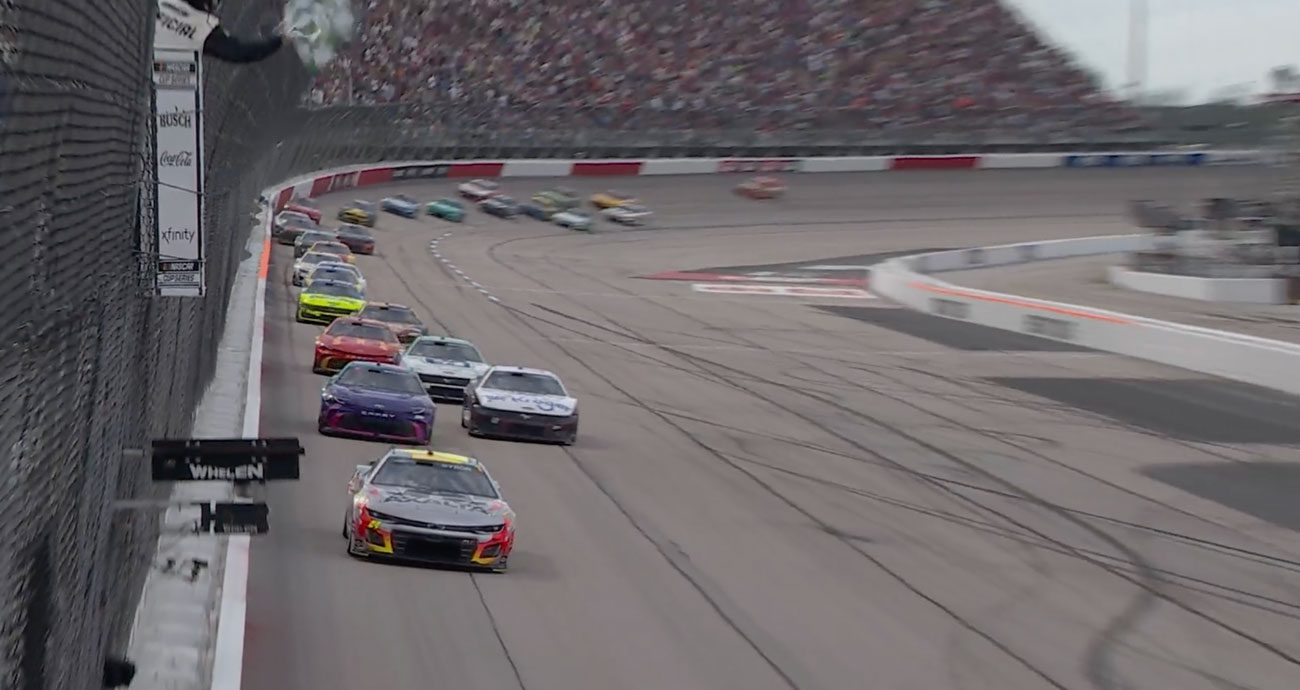 From start to finish: Byron sweeps Stage 1 at Darlington | NASCAR