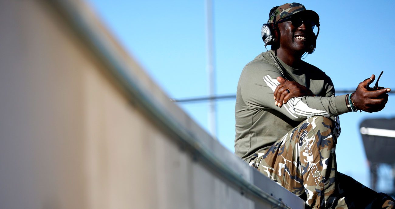 Michael Jordan in garage: 'He's now one of the guys' | NASCAR