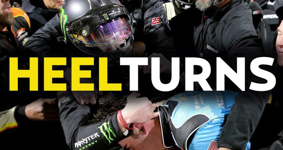 @nascarcasm: Memorable NASCAR driver heel turns | NASCAR