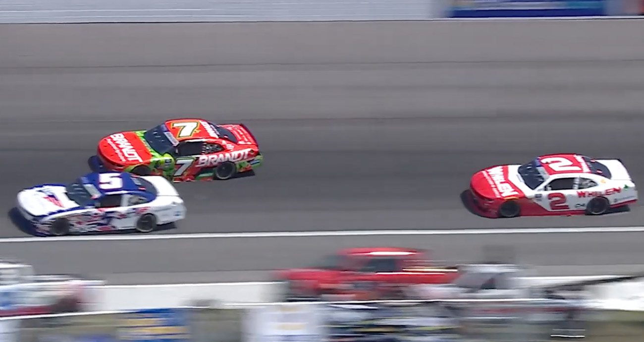 'The Rock' returns: Xfinity practice underway - NASCAR