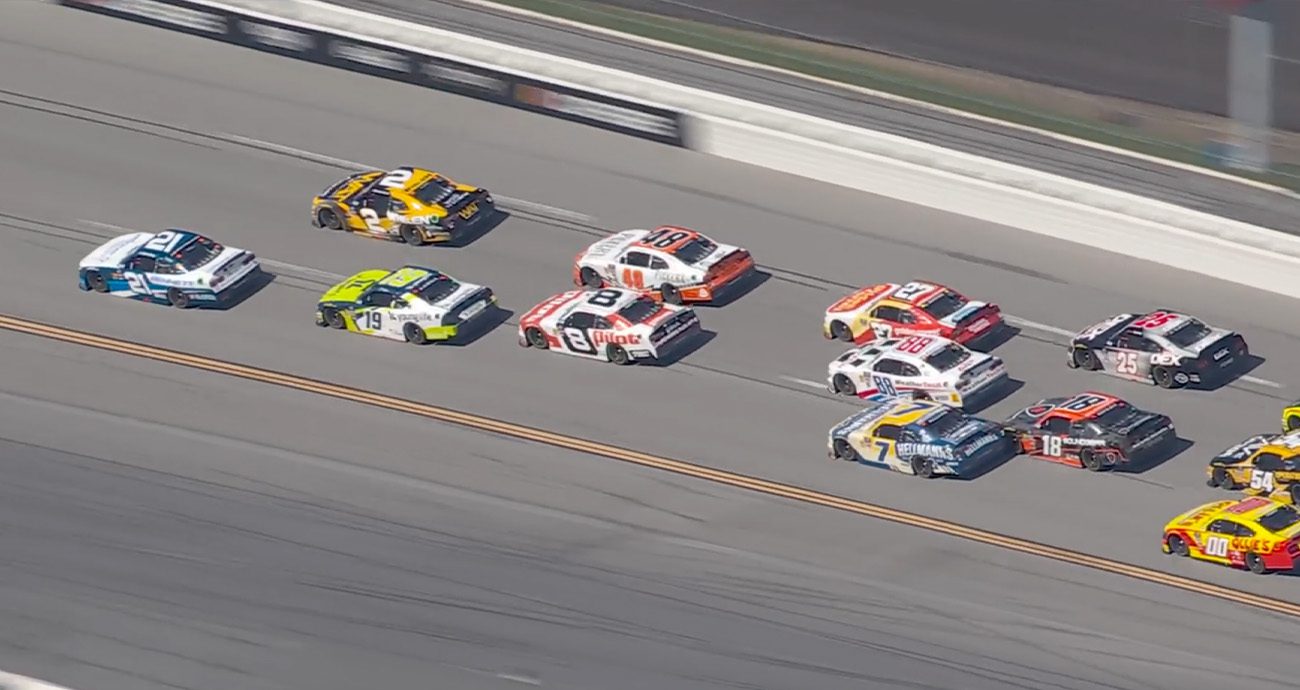 RCR domination continues as Hill takes Stage 2 win - NASCAR