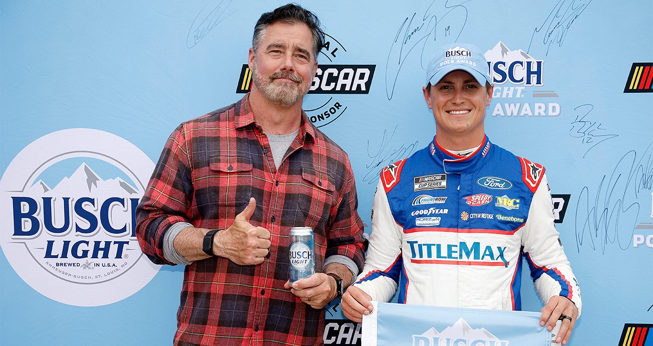 Zane Smith scores Busch Light pole at Talladega | NASCAR