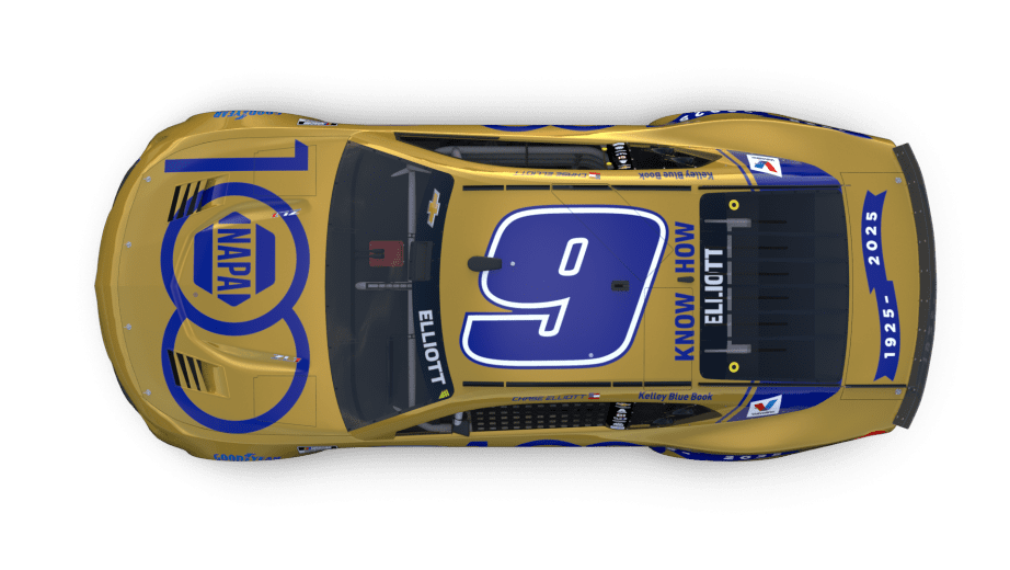 Chase Elliott NAPA 100 paint scheme for Texas | NASCAR