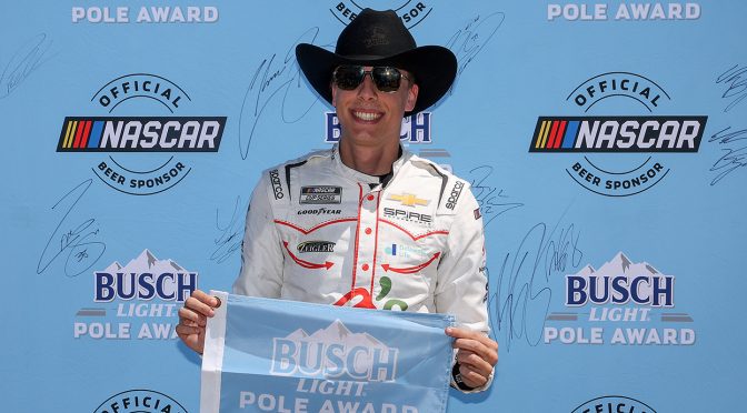 Hocevar claims first career Cup Series pole at Texas - NASCAR