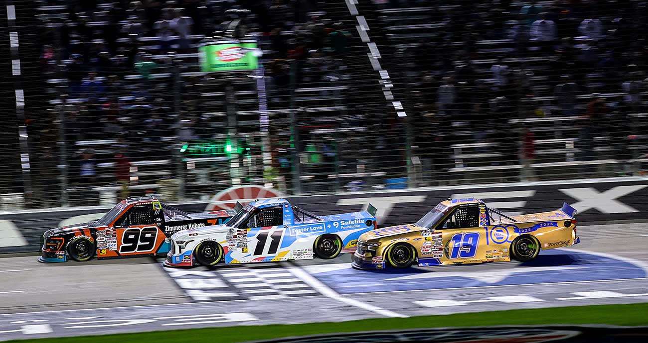 Rhodes, Hemric reflect on overtime Texas finish - NASCAR
