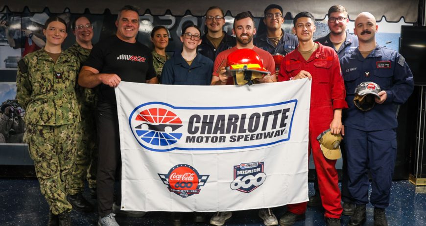 Austin Dillon takes Mission 600 to Naval Station Norfolk | NASCAR