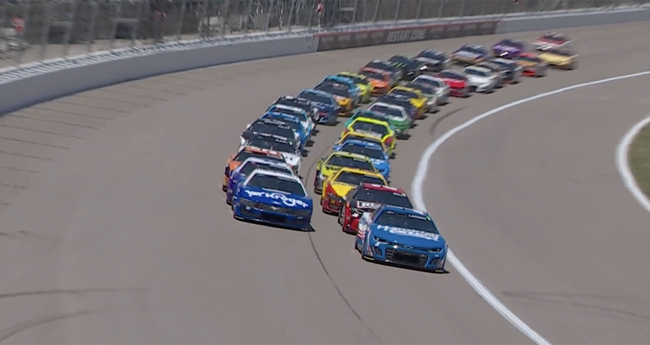 Cup Series race goes green in the heartland at Kansas | NASCAR