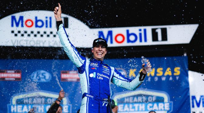 Hocevar holds off late charge for Truck win at Kansas - NASCAR