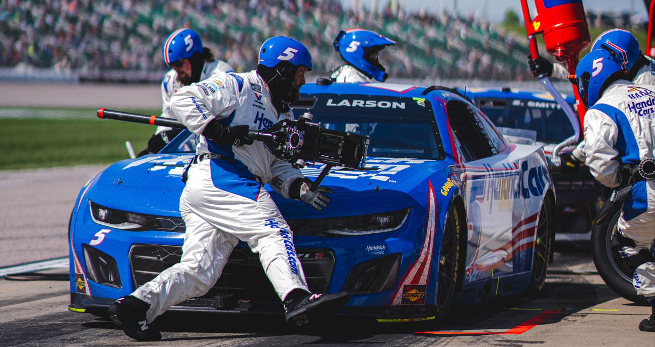 Analysis: Larson's Kansas romp may spark special May | NASCAR