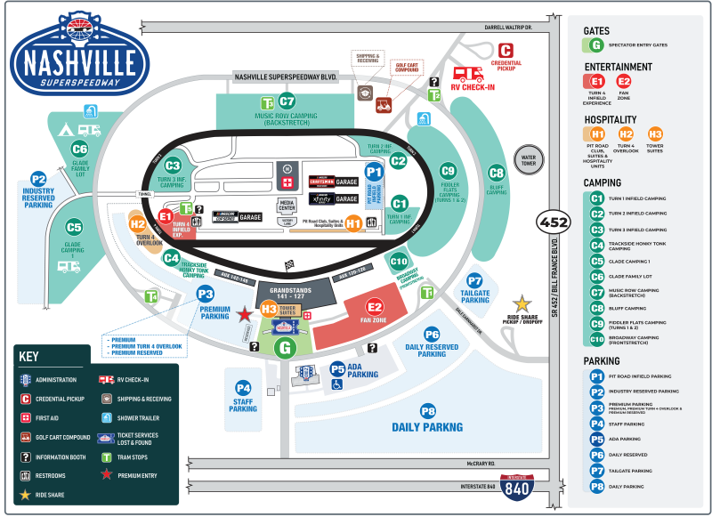 SEC - Nashville - June - Truck - Official Site Of NASCAR