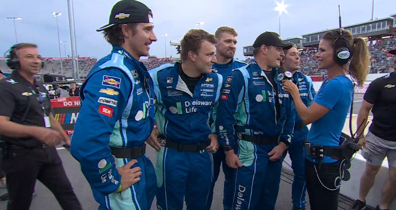 No. 71 team details fast pit stop in All-Star qualifying - Official ...