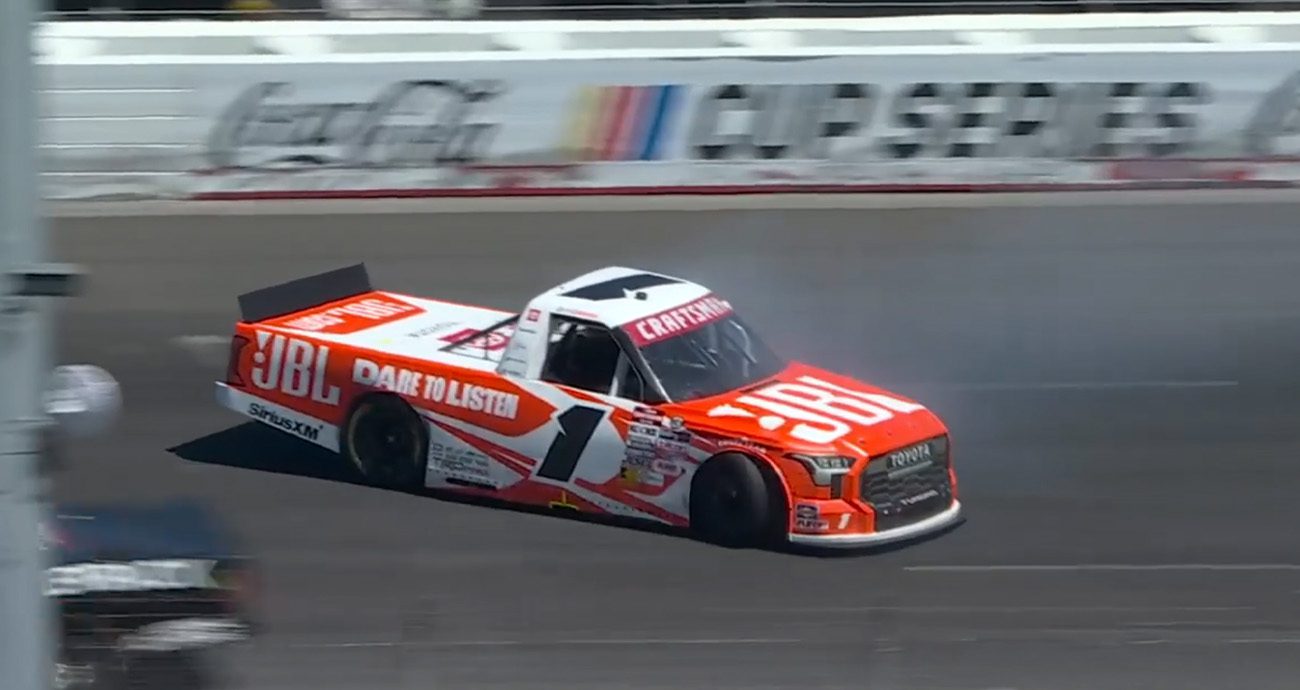 Brent Crews spins late as battle for lead heats up - Official Site Of ...