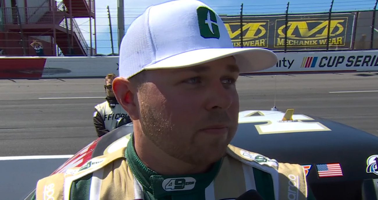Layne Riggs shares his side of wild North Wilkesboro finish - NASCAR