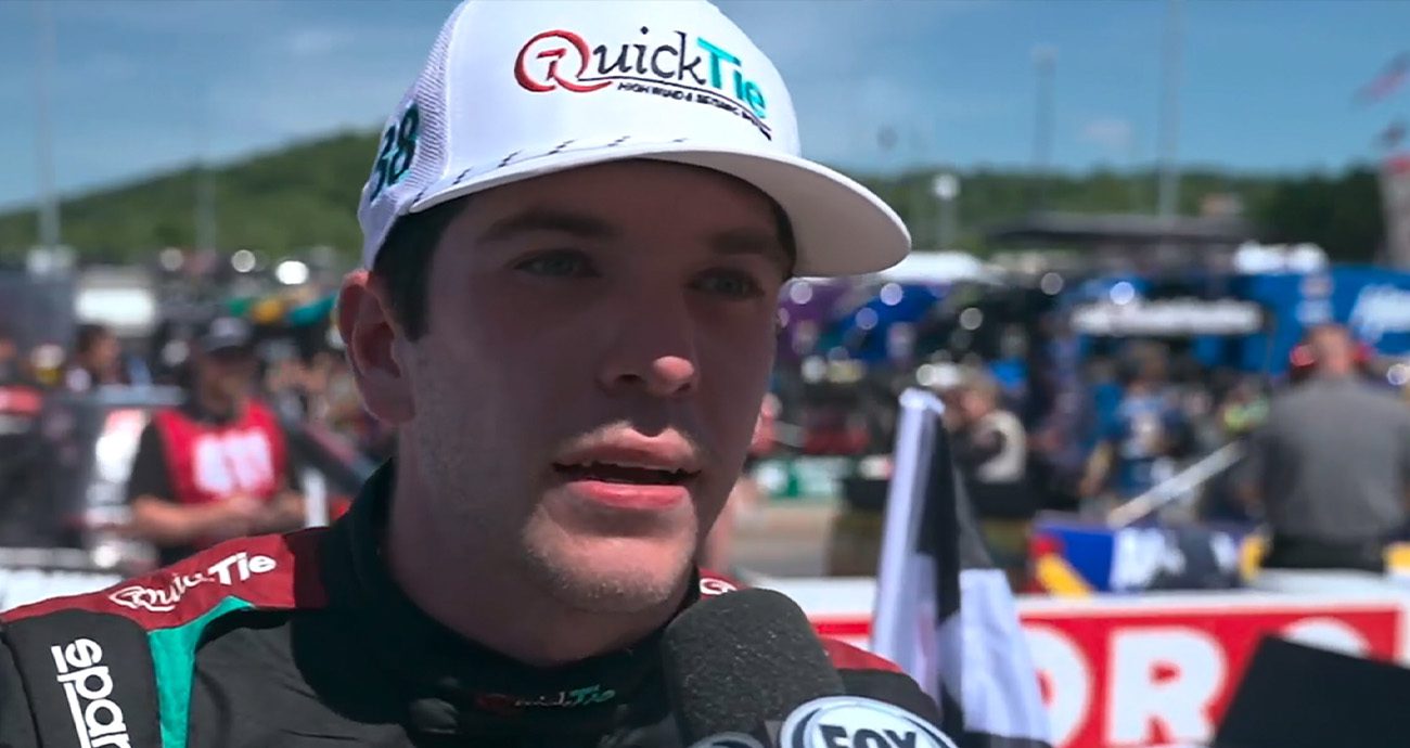 Chandler Smith details hard-fought win at North Wilkesboro - Official ...