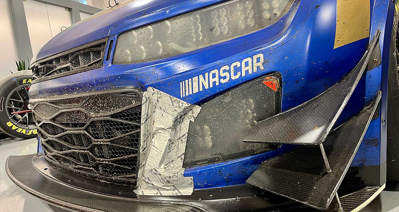 How the Garage 56 car's Le Mans scars were preserved | NASCAR