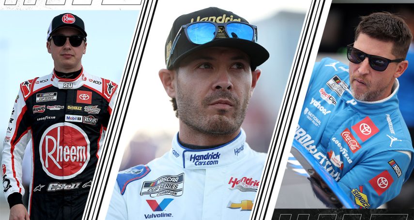 Charlotte: Bell, Hamlin stand in Larson's way of history | NASCAR