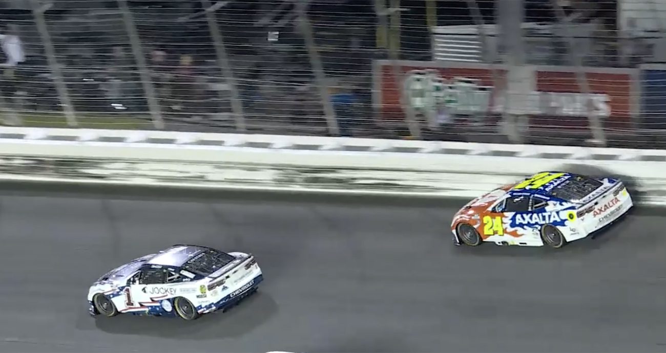 Chastain makes daring move to win '25 Coca-Cola 600 | NASCAR