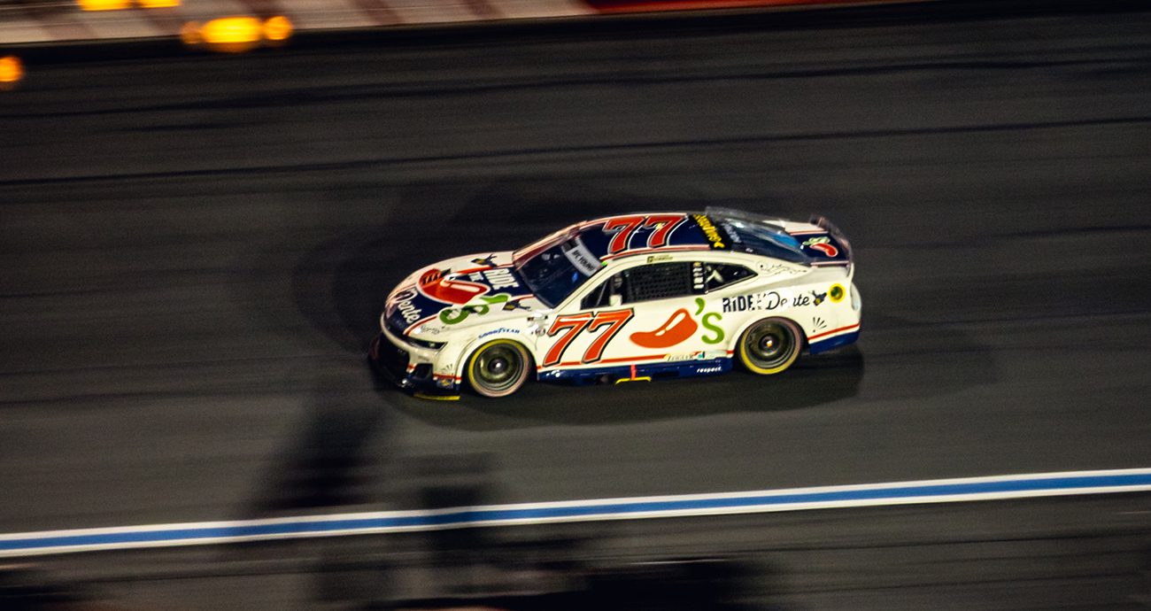 Hocevar's banner day ends with engine issue late | NASCAR