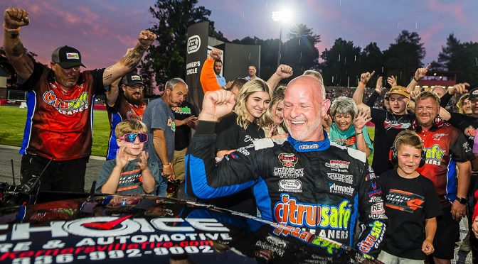 Burt Myers scores historic 100th Modified win at Bowman Gray - Official ...