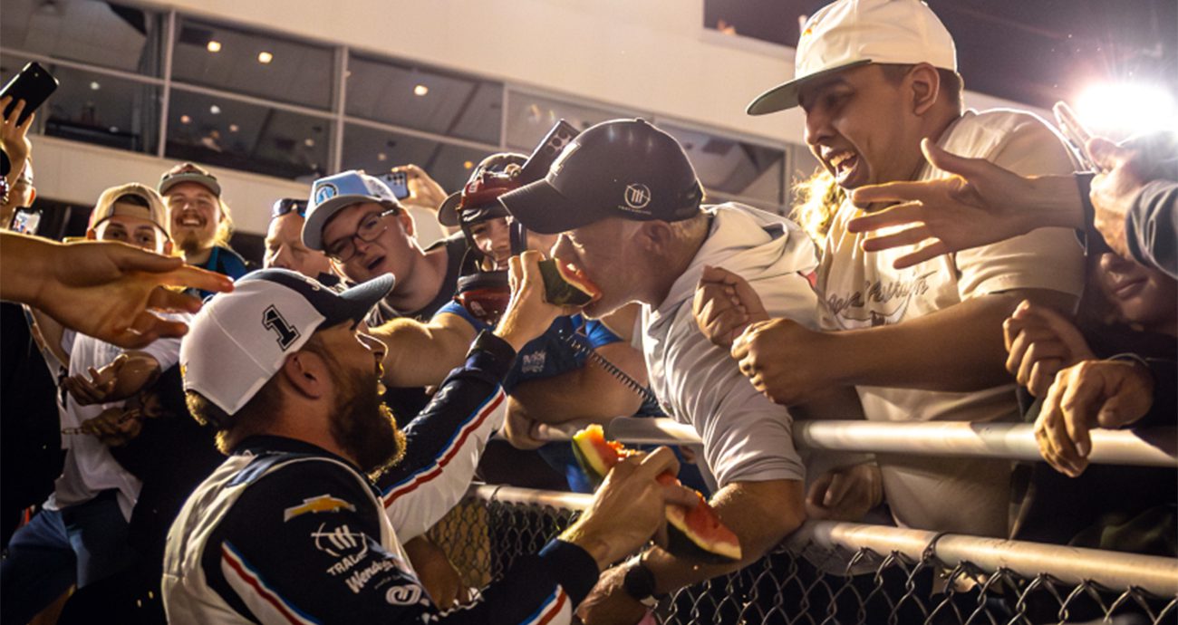 Ross Chastain relishes epic Coca-Cola 600 celebration | NASCAR