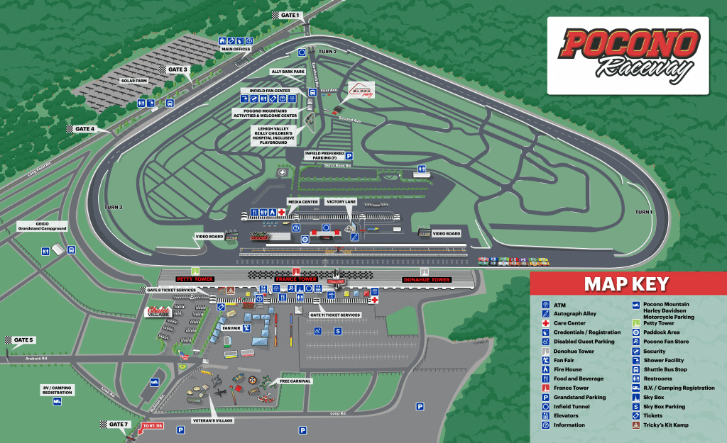 SEC - Pocono - July - Xfinity - Official Site Of NASCAR