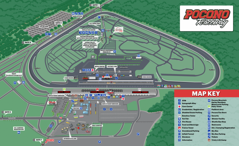 SEC - Pocono - July - Xfinity - Official Site Of NASCAR