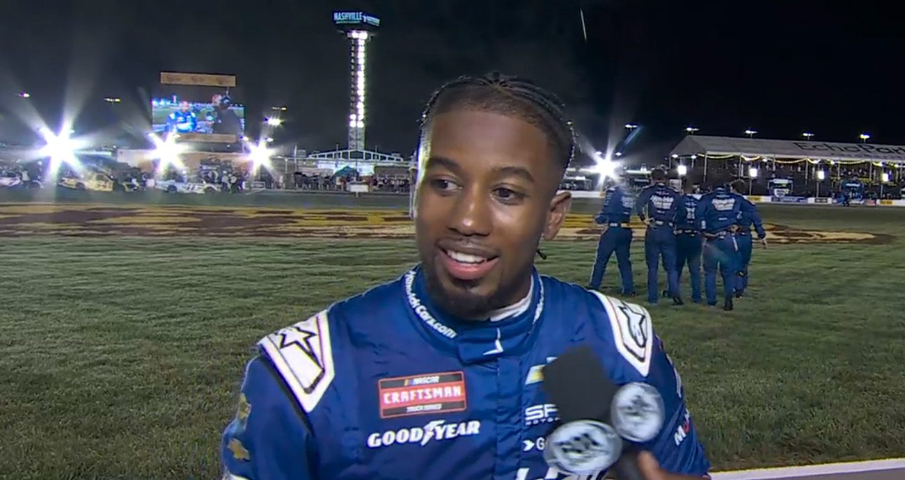 Caruth on Nashville win: 'My pit crew won that race' - NASCAR