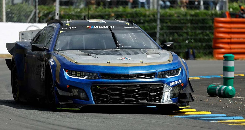 How the Garage 56 car's Le Mans scars were preserved | NASCAR