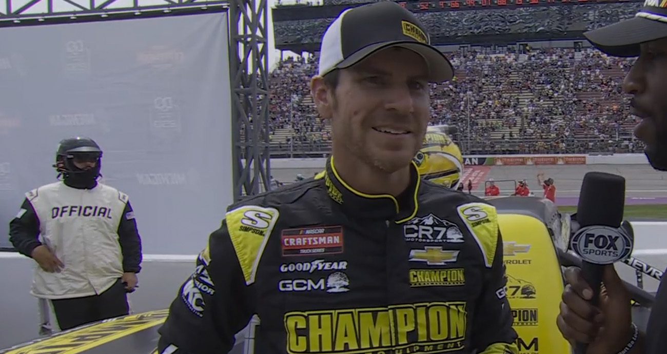 Grant Enfinger details Michigan runner-up finish - NASCAR